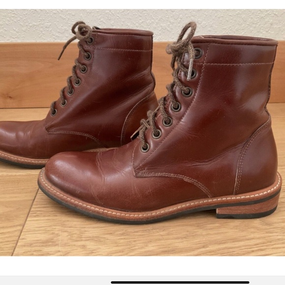Nisolo | Shoes | Nisolo Amalia Brandy Red Brown Leather Boot | Poshmark
